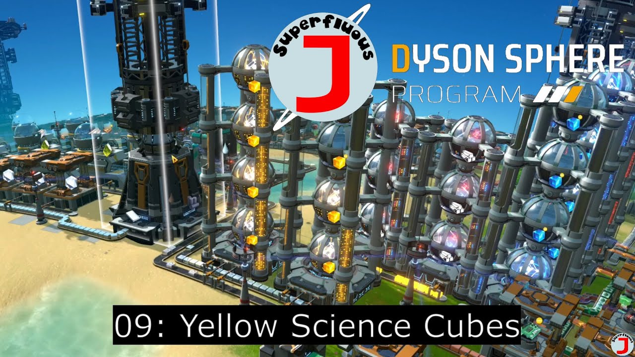 Dyson Sphere Program 09 - Yellow Science Cubes - YouTube