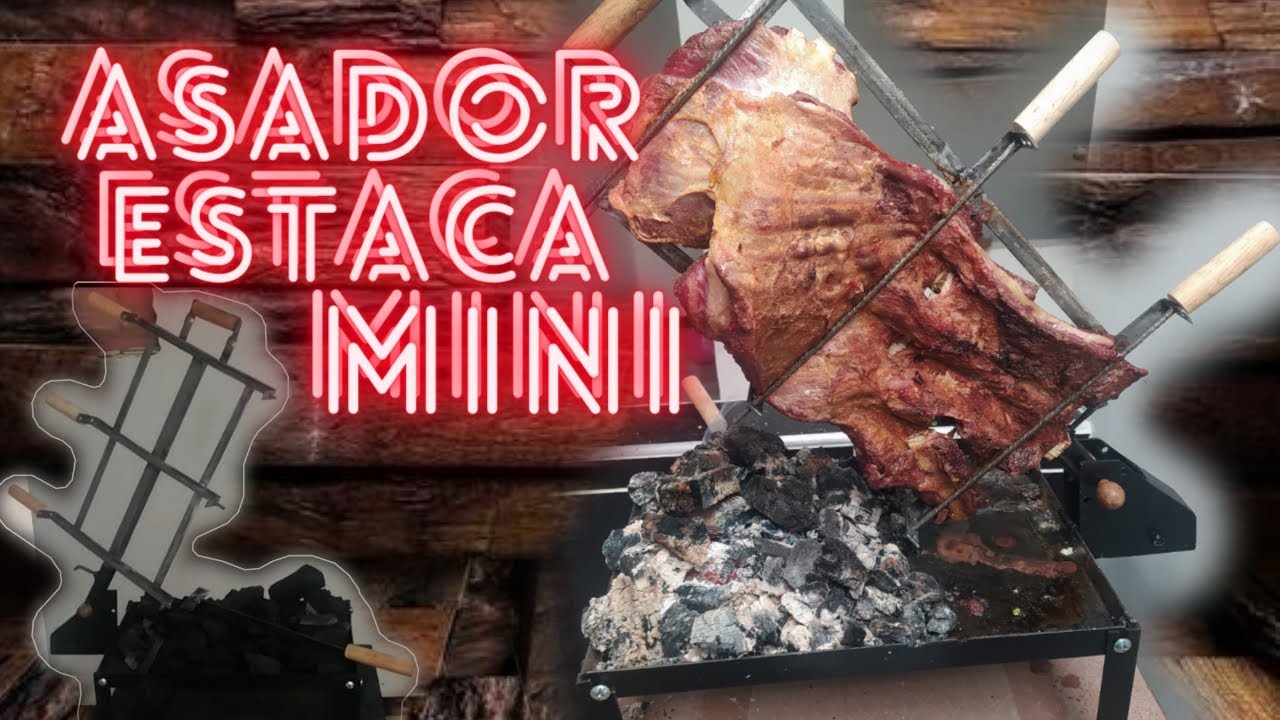 Cómo Hacer Asador Estaca Mini / How to Make a Mini Stake Grill - YouTube