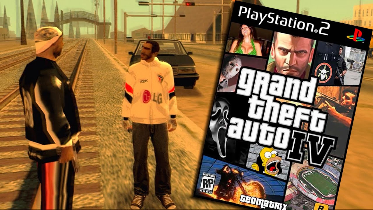 GTA IV de PS2 - PROBLEMAS do COTIDIANO... - YouTube