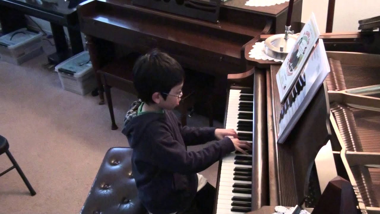 Student Playing piano - YouTube