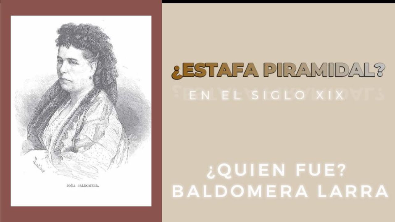 La primera estafa piramidal de la historia,Baldomera Larra - YouTube