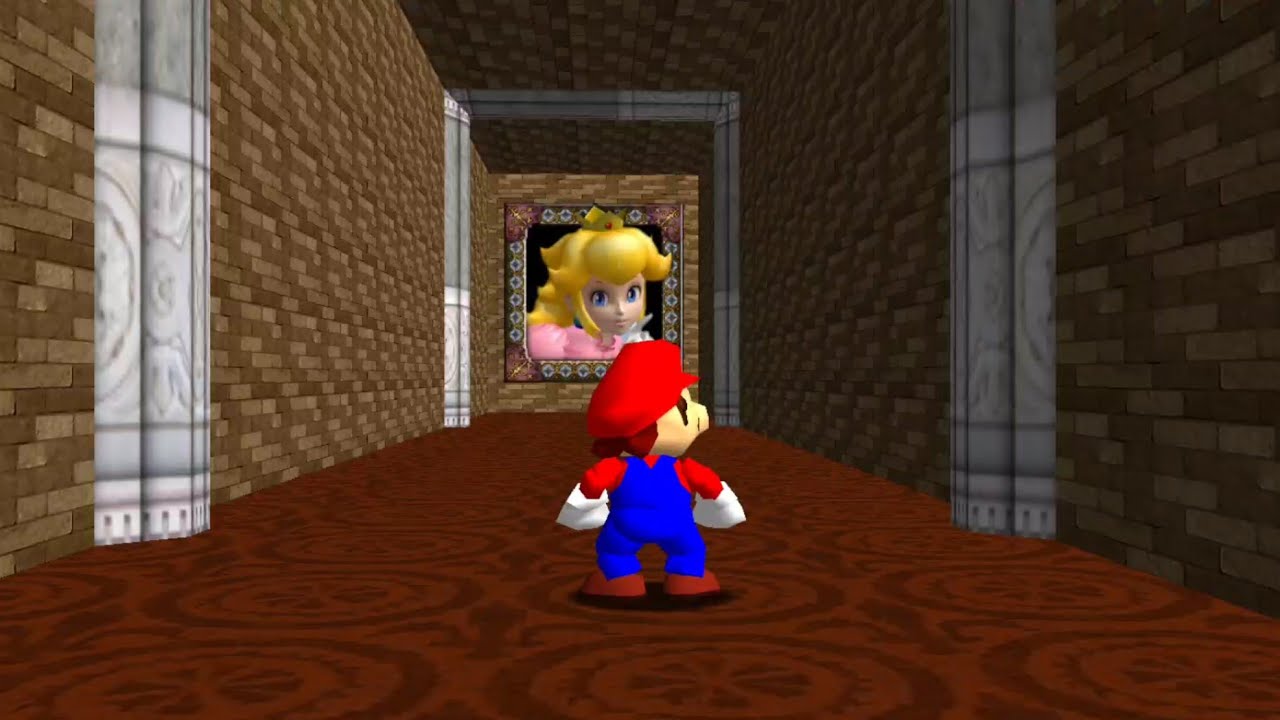 Super Mario 64 HD Textures Realistic Physics Boxes Blue And Green ...