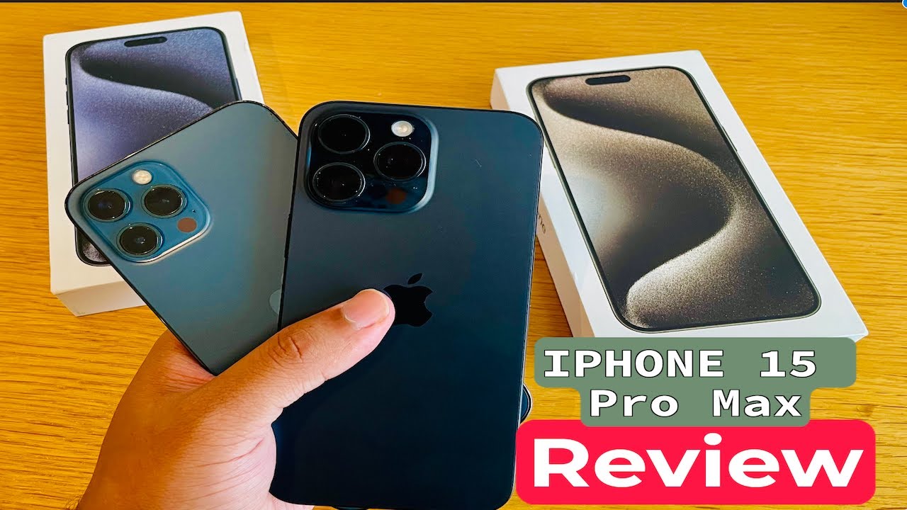 IPhone 15 Pro Max Unboxing & Review - YouTube