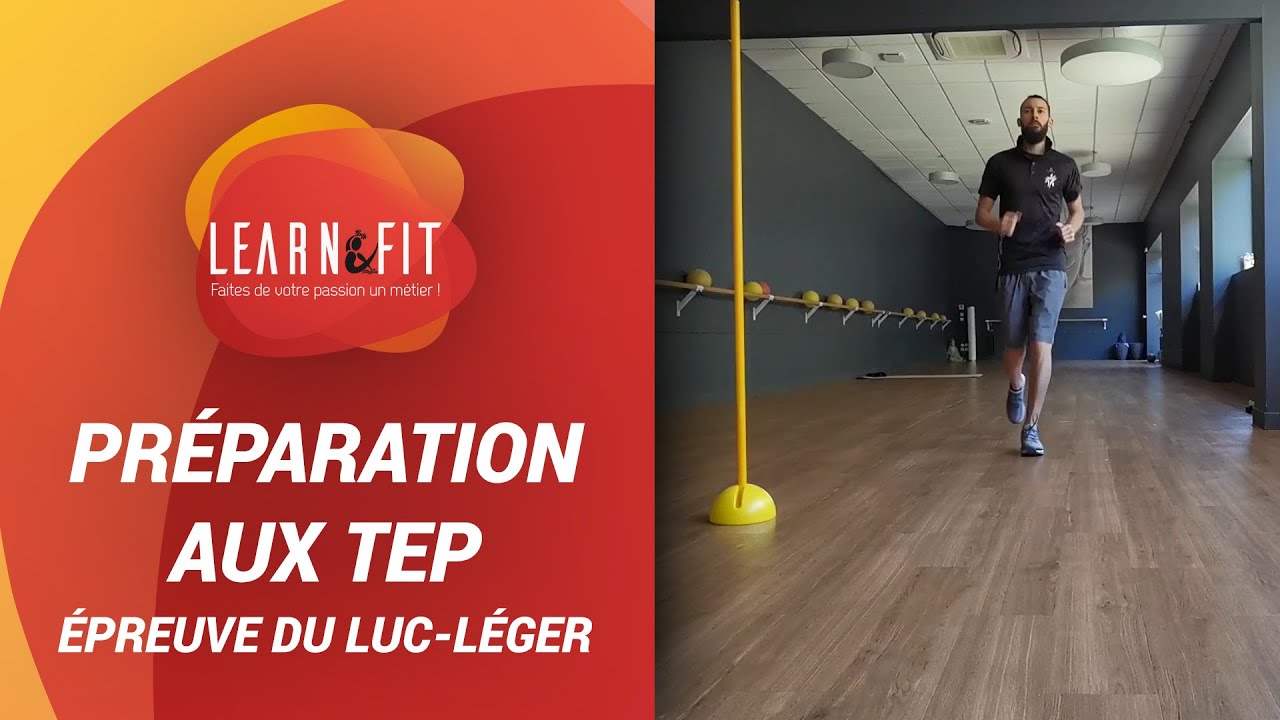 Préparation aux TEP : Épreuve du Luc-léger avec Lénaïc - YouTube