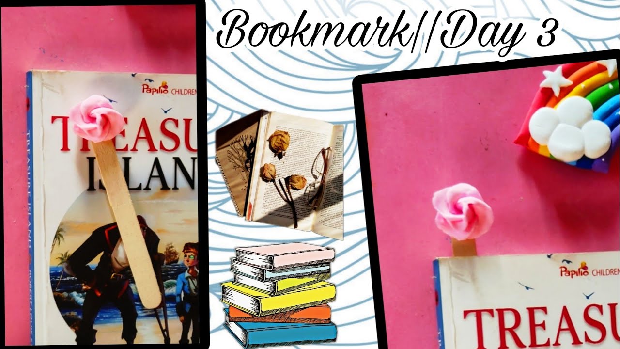 DIY Clay Bookmark| DIY Clay Rose| Easy Super Clay Tutorial| DIY ...