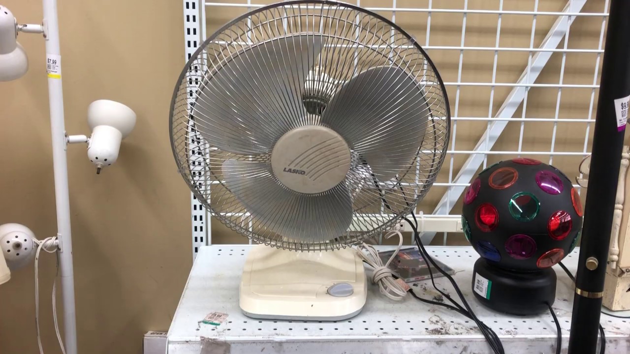 Lasko Table Fan 16” - YouTube