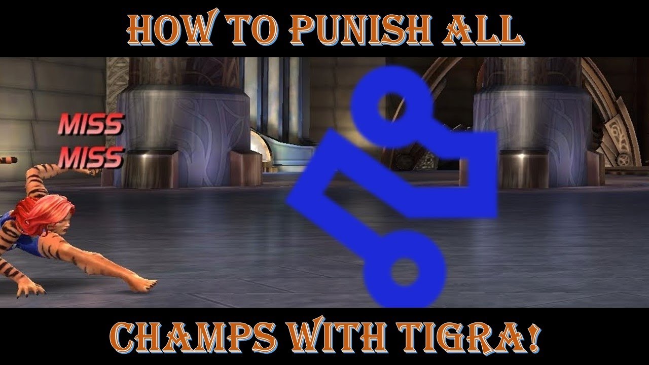 Tigra vs Tech - how to punish all heavies and specials with her heavy ...