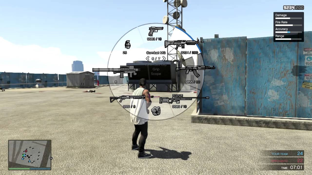 MM-eSports Let's Play GTA Online :Run N Gun Roof - YouTube