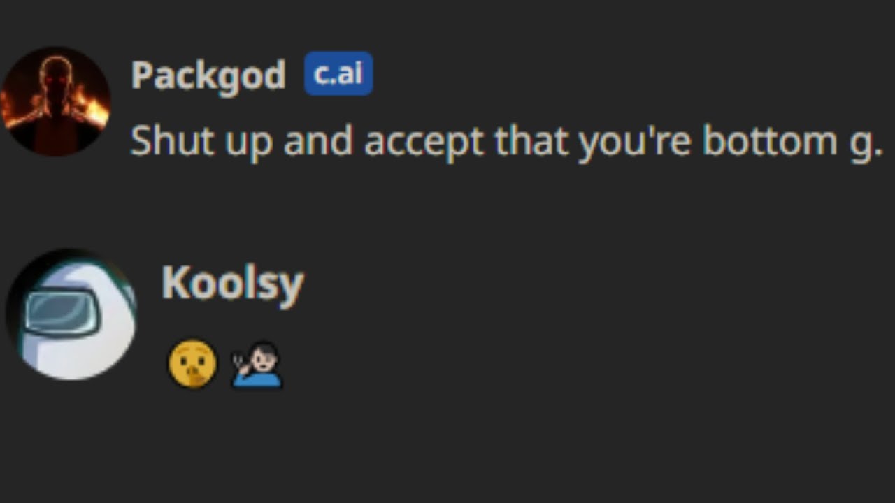 getting REVENGE on PACKGOD (character ai) - YouTube
