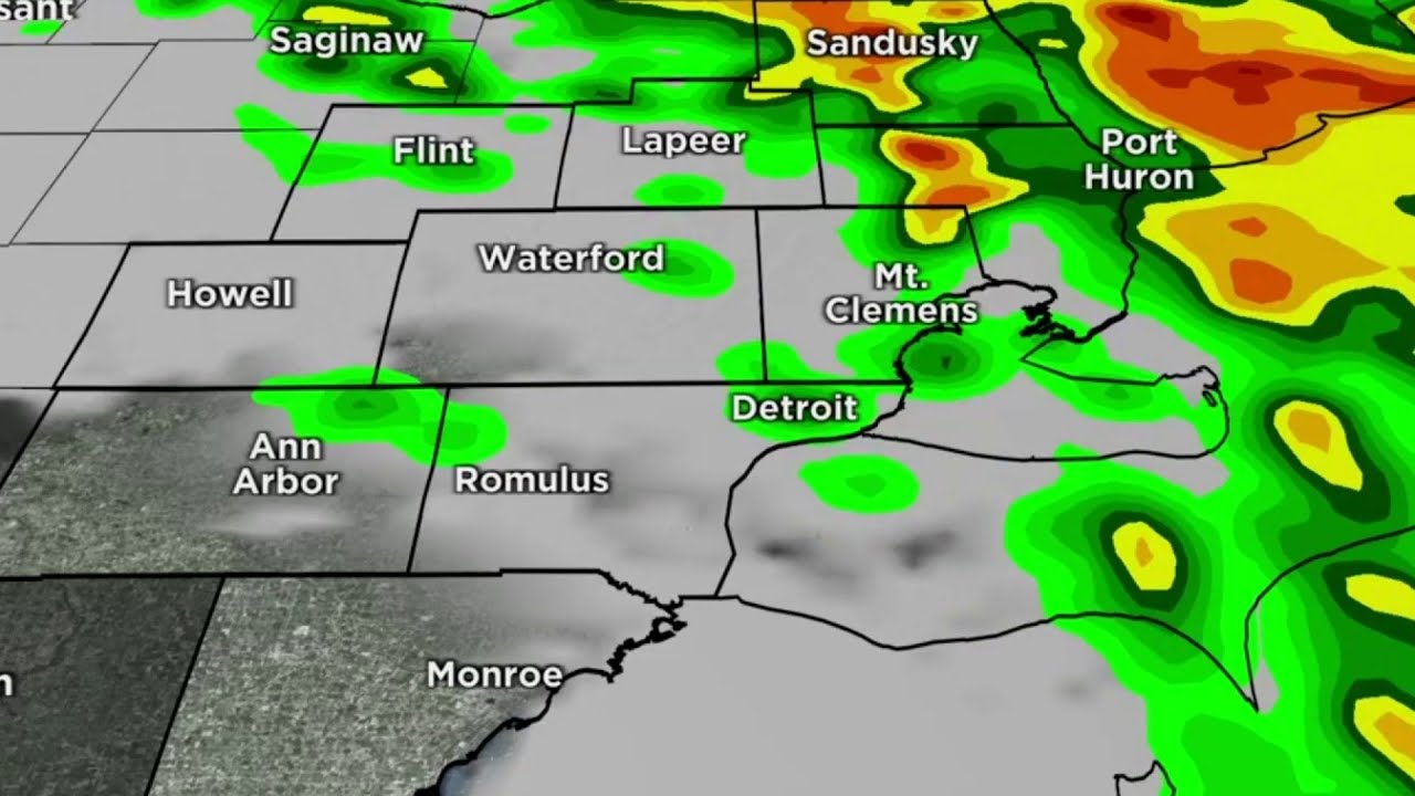 Tracking fog, rain, snow Wednesday and Thursday in Metro Detroit - YouTube