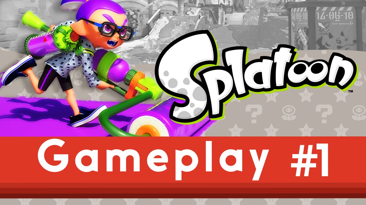 Gameplay Wii U - Splatoon #1 - Conhecendo o Jogo - YouTube