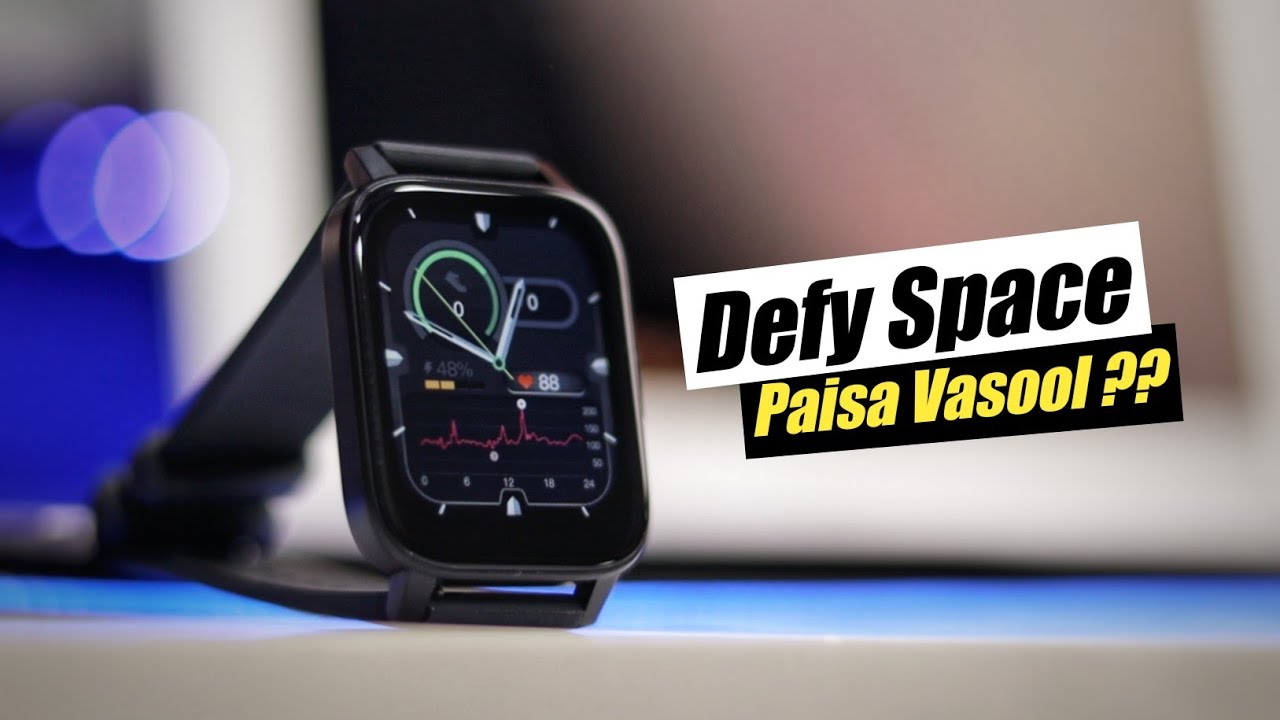 Defy Space Smart Watch Unboxing & Review | Best Affordable Smartwatch ...