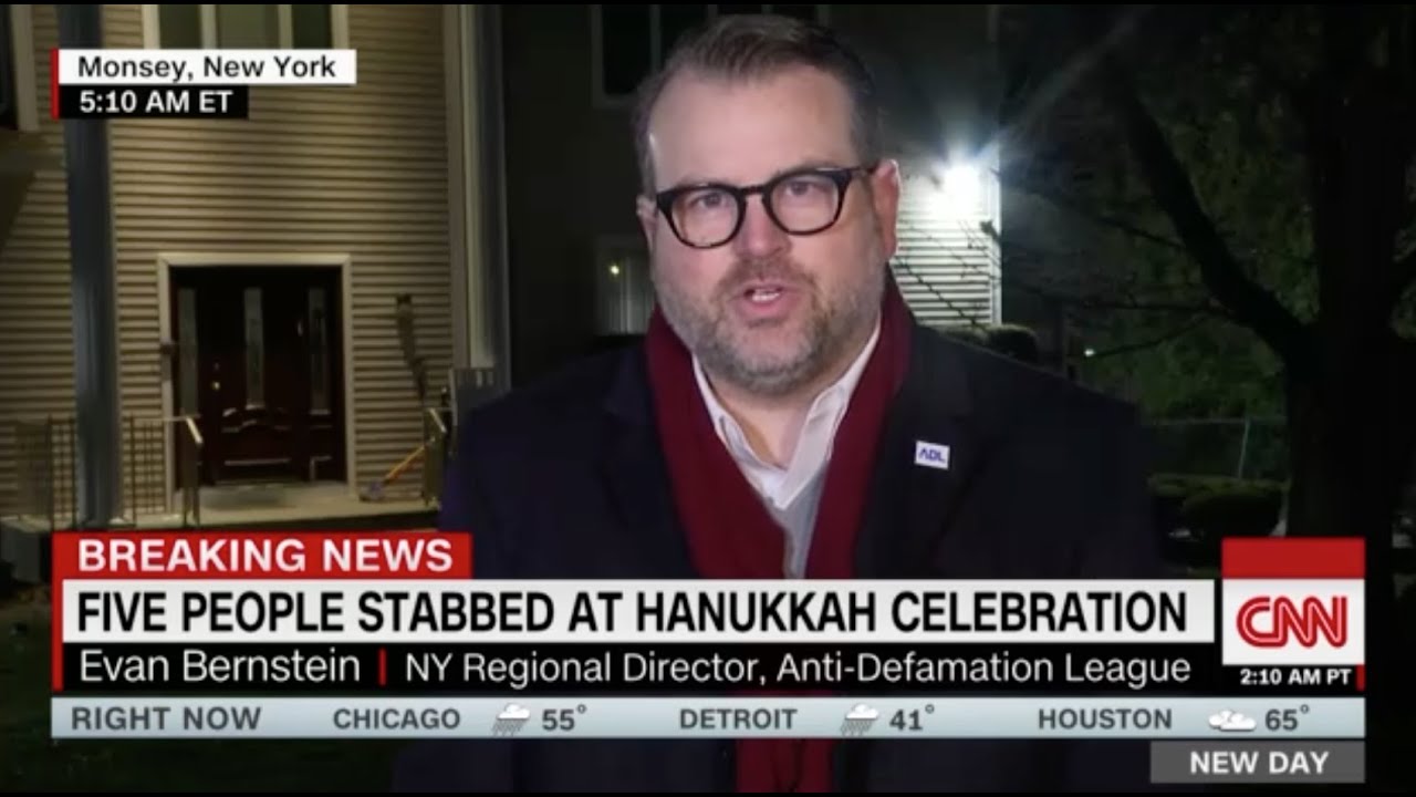 CNN Newsroom Live Evan Bernstein 12/28/2019 Monsey, NY Stabbing - YouTube