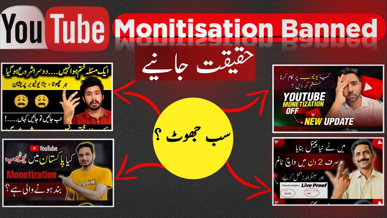 No More Income: YouTube Monetization Stopped in Pakistan - YouTube