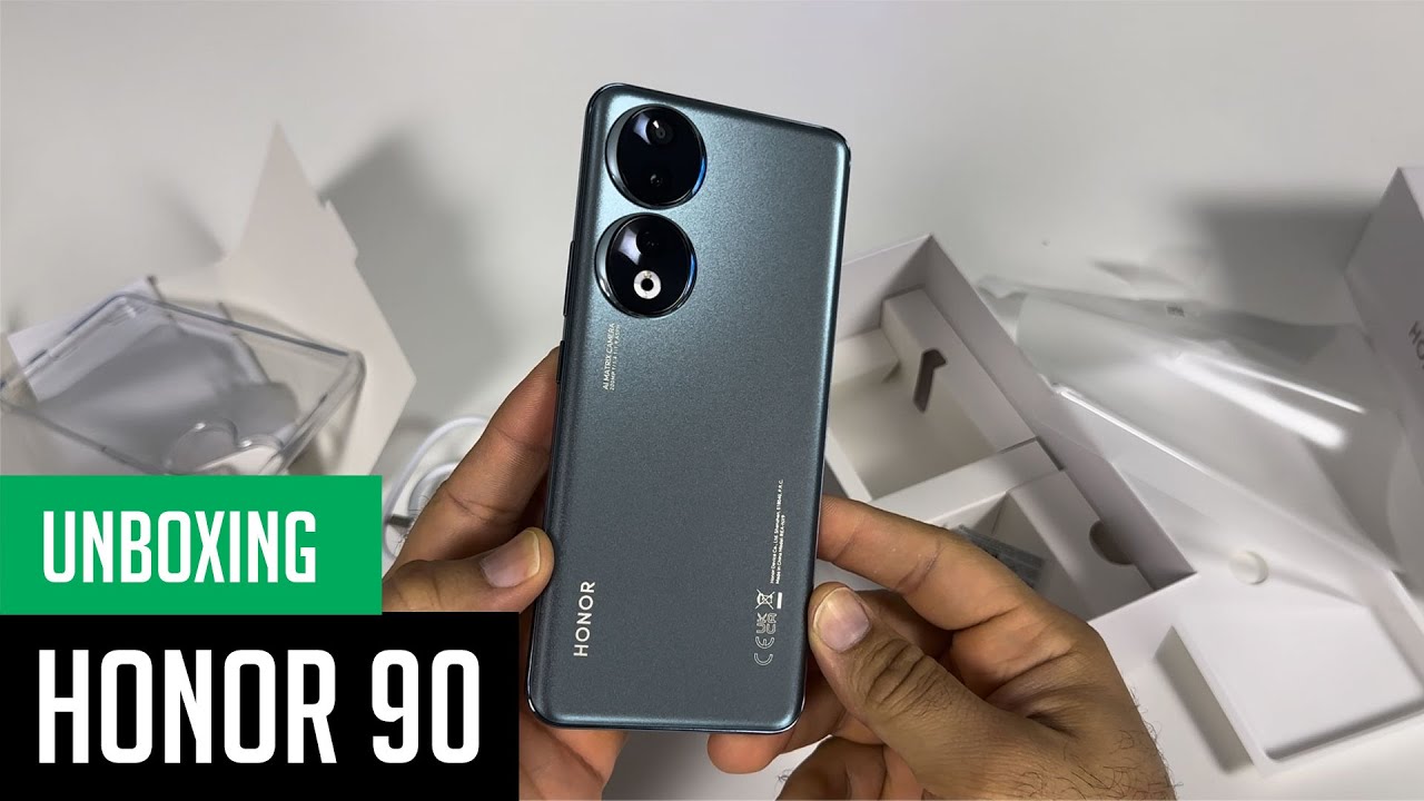 Honor 90: Unboxing y primeras impresiones - YouTube