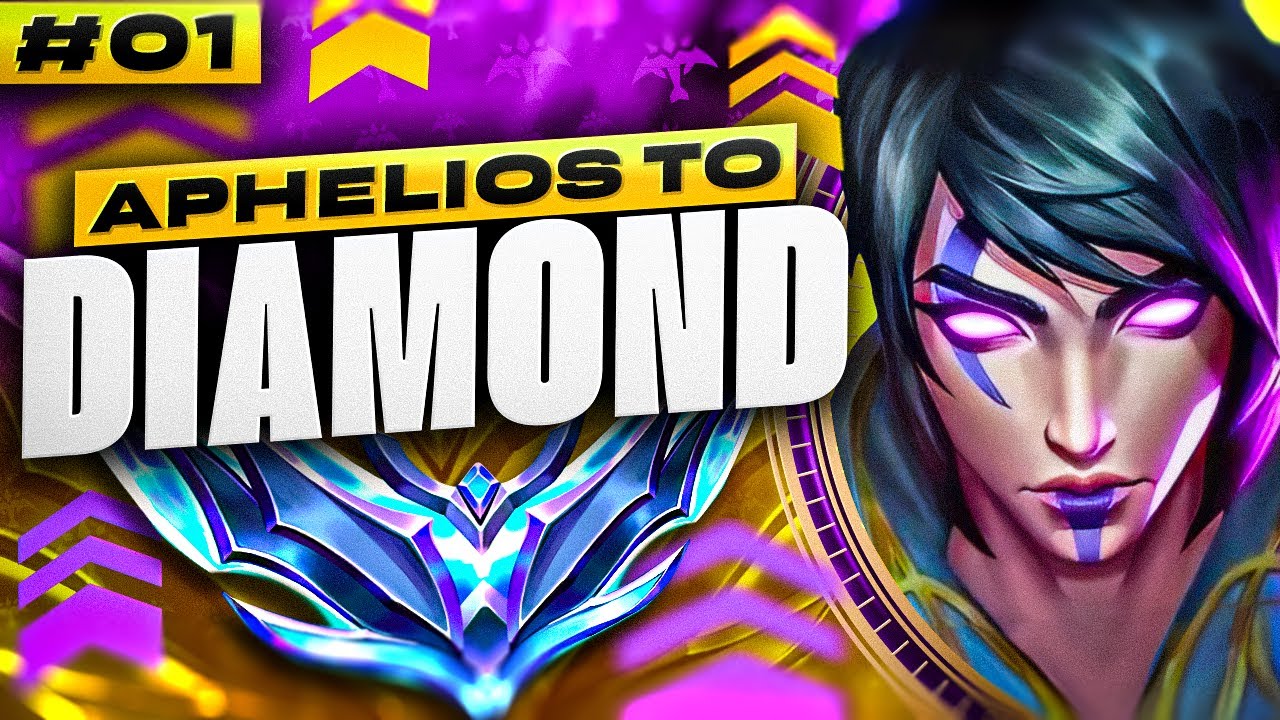 How to Play Aphelios in Low Elo - Aphelios Unranked to Diamond #1 ...