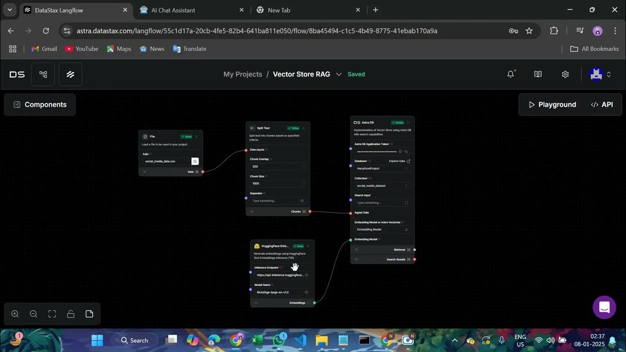 Social Media Engagement Analysis Chatbot Using Langflow And Datastax Astradb With Streamlit App