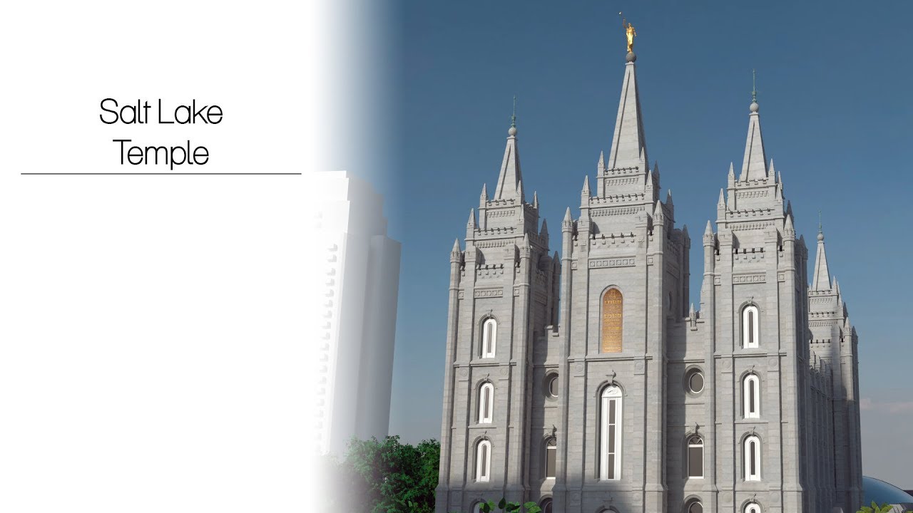 Salt Lake Temple Model