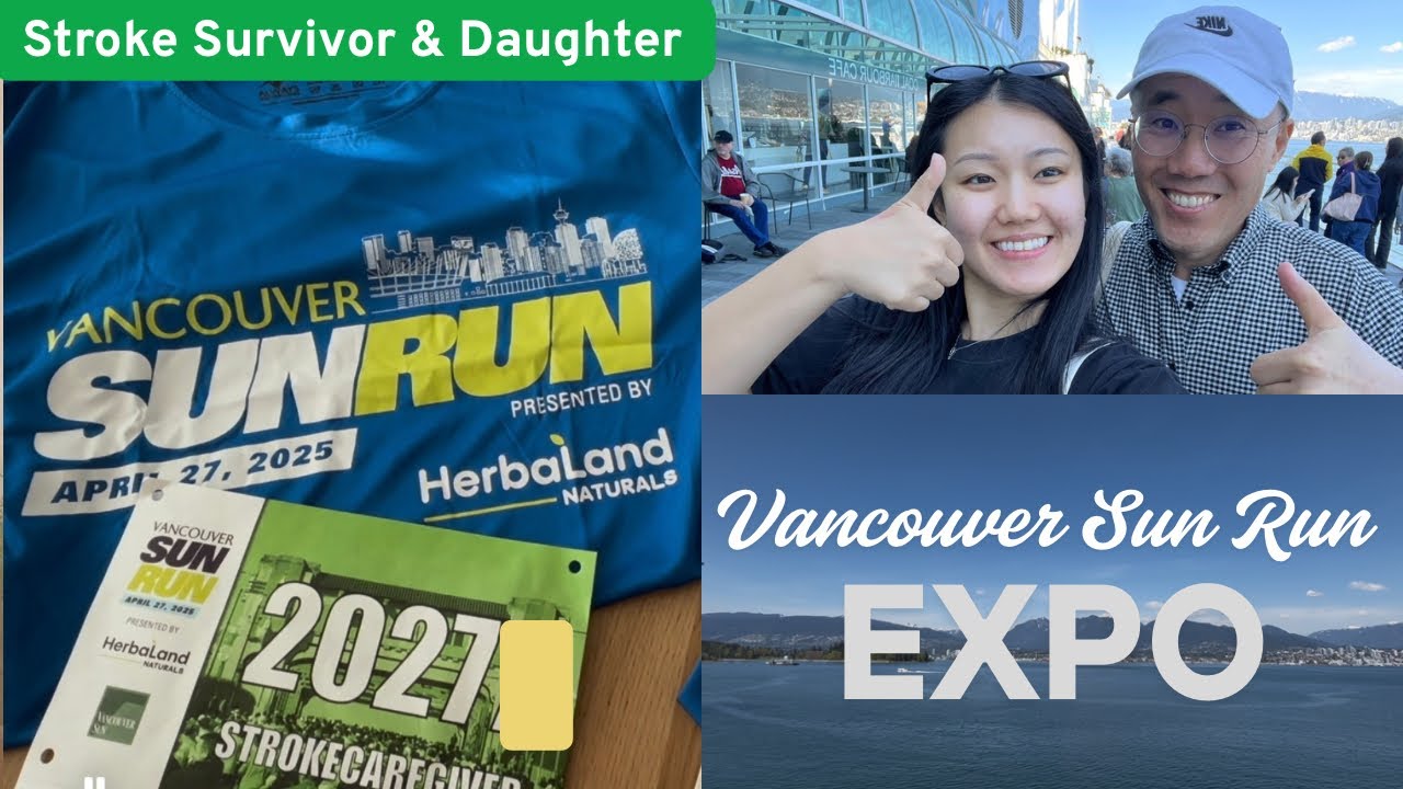 Vancouver Sun Run EXPO 2025 | Picking up our Race Bibs (D-1) - YouTube