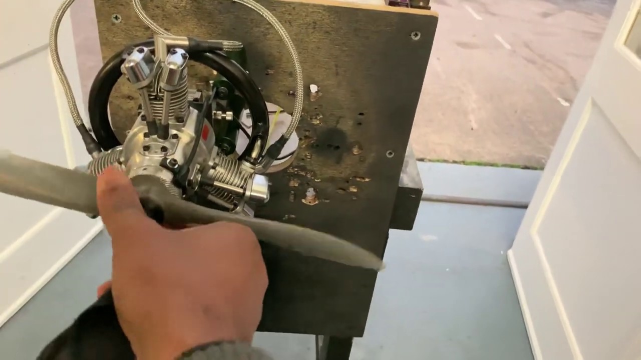 Saito FG-19 R3 with all MMM upgrades and new exhaust ring - YouTube