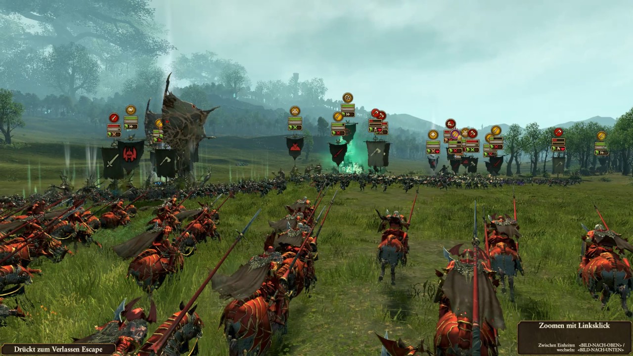 Total War WARHAMMER - 1vs1 Battle Gameplay [Deutsch/Full HD] - YouTube