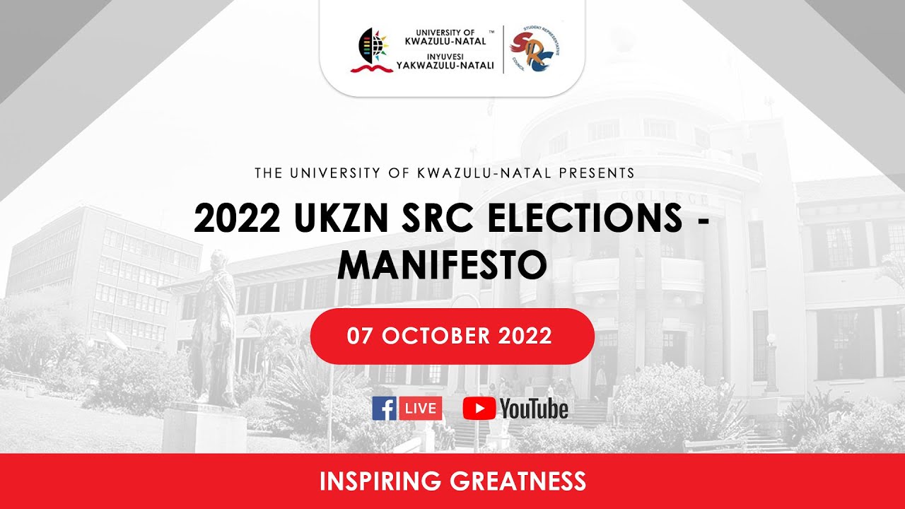UKZN SRC ELECTIONS MANIFESTO - YouTube