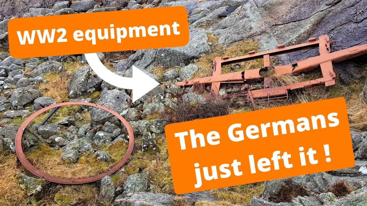 Germans just left WW2 equipment there . AMAZING WW2 finding ! - YouTube