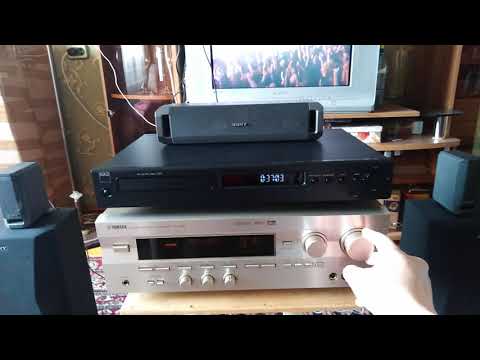 Yamaha rx-v596 - YouTube