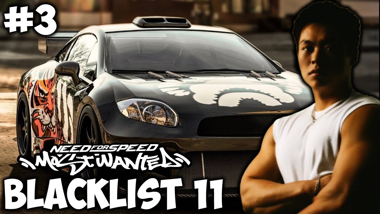 MENGALAHKAN MOBIL ECLIPSE BLACKLIST 11 ! Need for Speed: Most Wanted # ...
