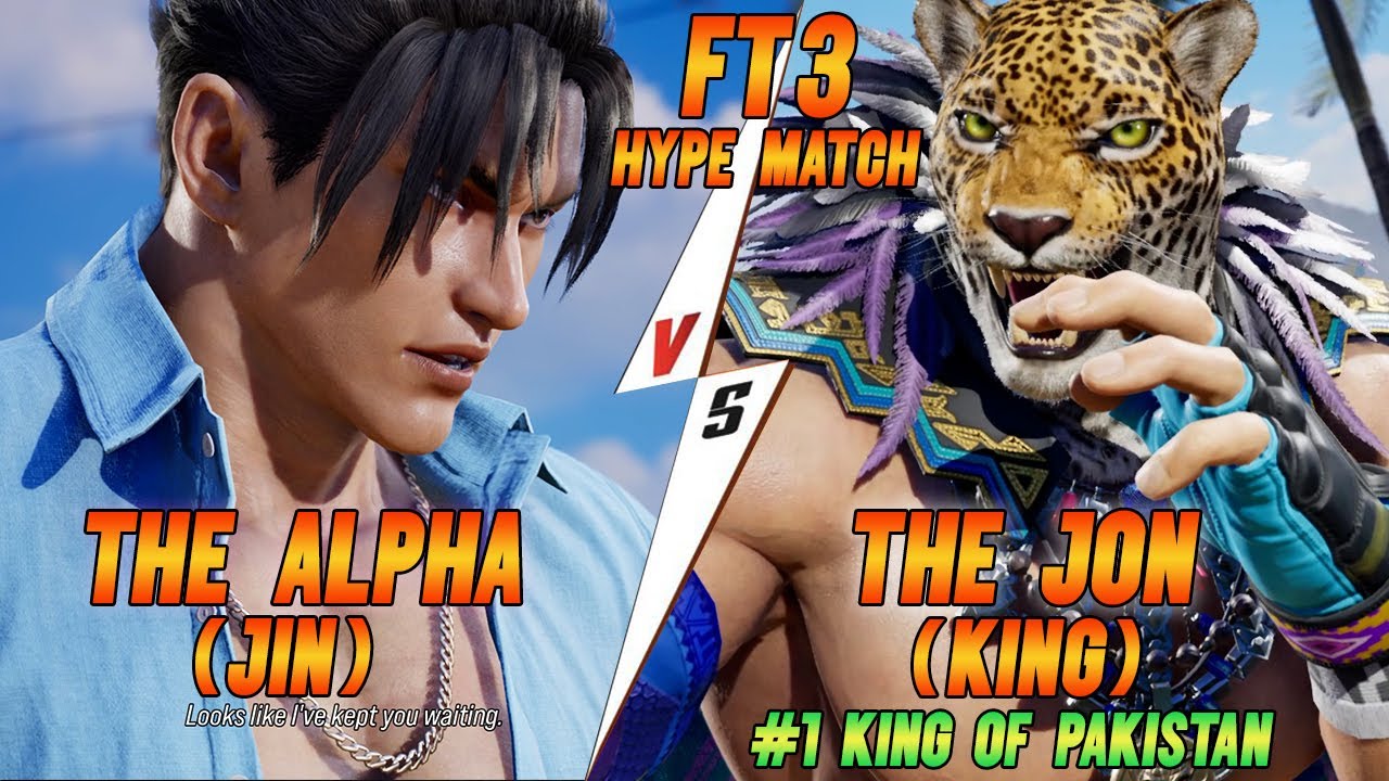 Tekken 8 🔥 The Alpha (Jin) Vs The Jon (King) 🔥 Hype FT3 Match - YouTube