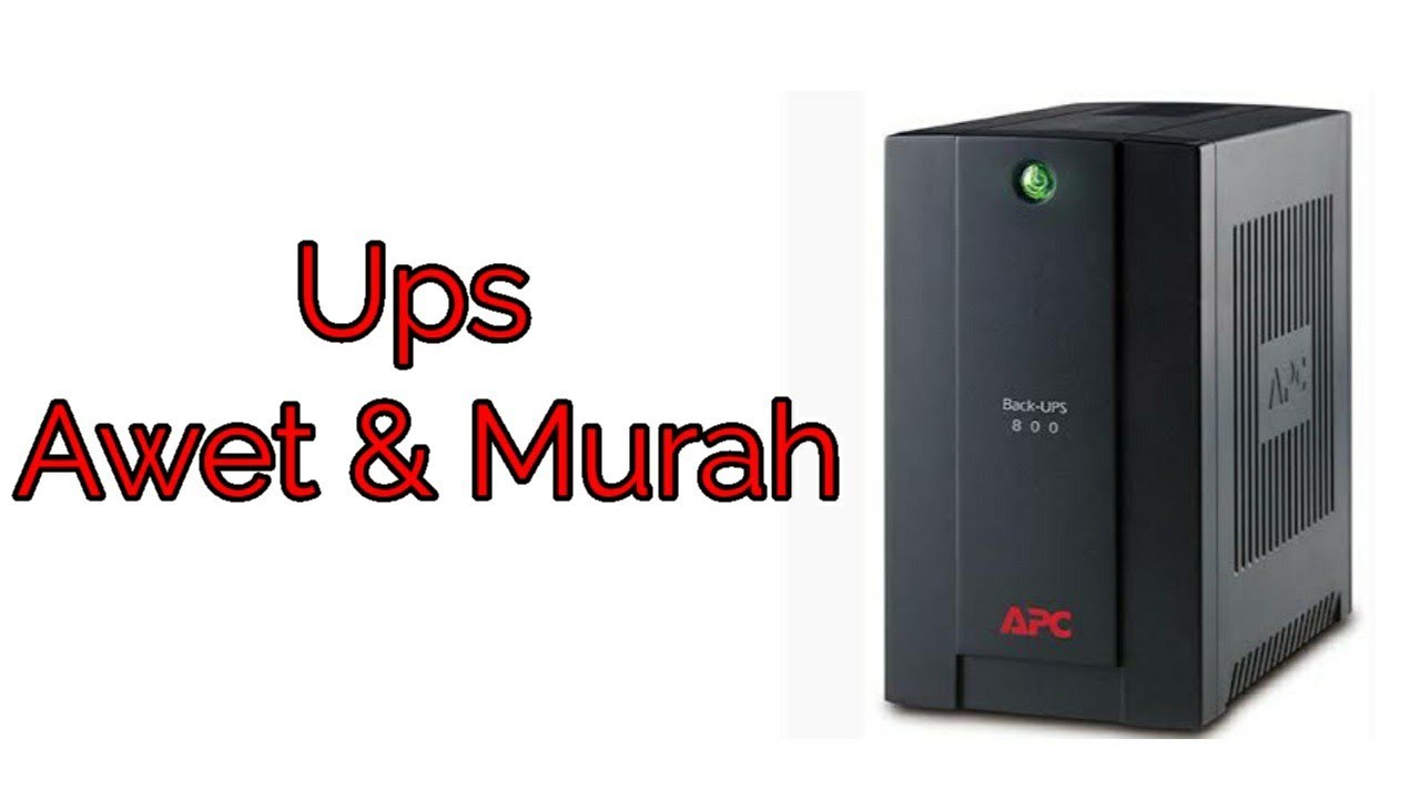 Unboxing UPS Murah Dan Cara Pemasangannya || UPS APC - YouTube