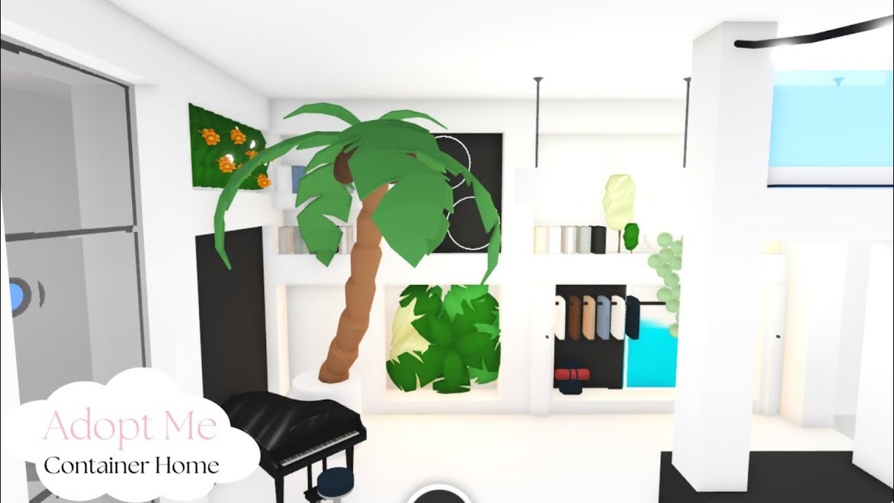 Modern Container Home Speed Build PT 2 | Roblox Adopt Me! - YouTube