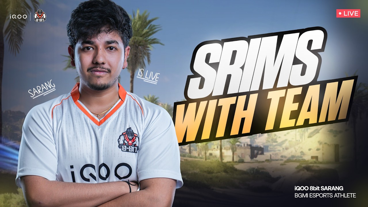SCRIMS WITH TEAM #iQOO8bit - YouTube