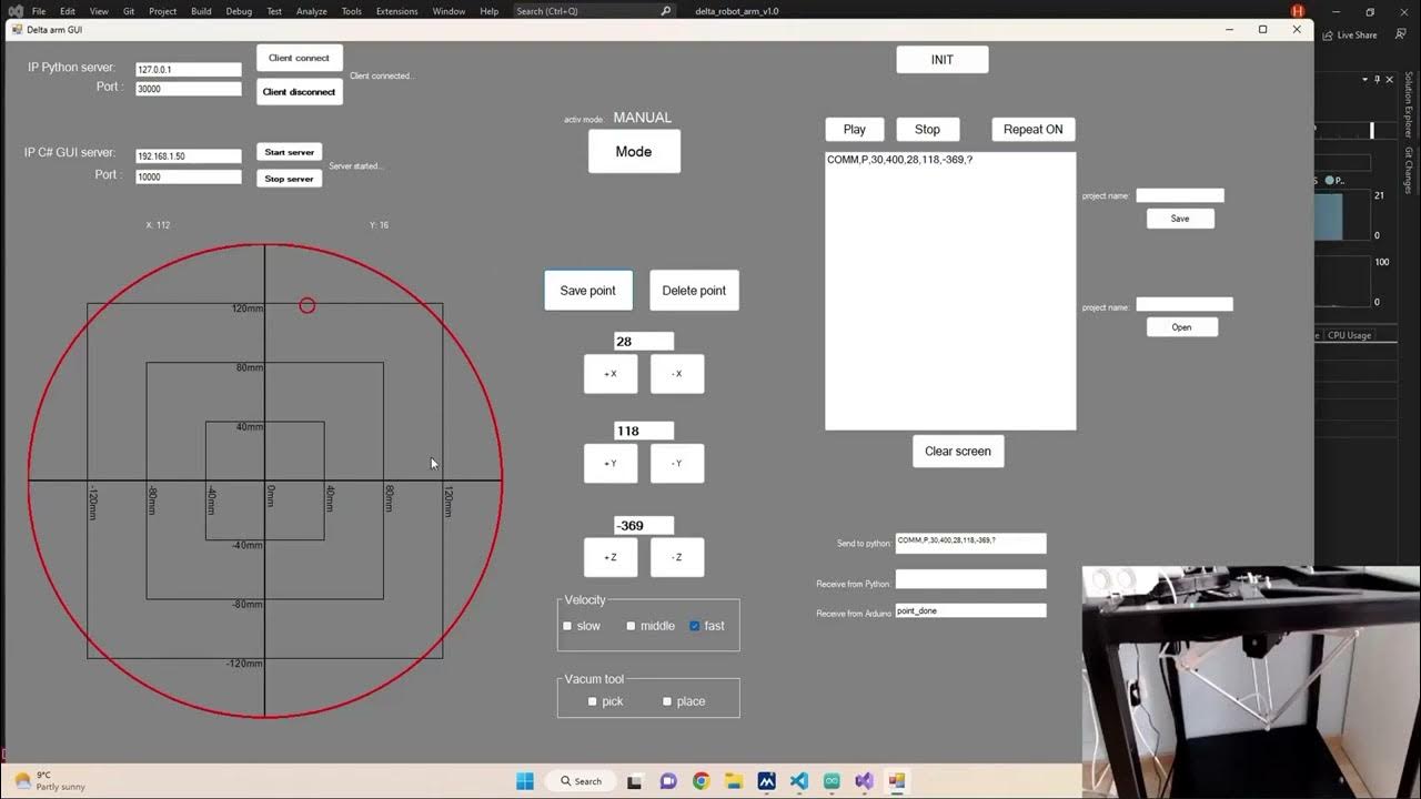 Delta robot arm from Scratch (arduino, python, C#) - YouTube