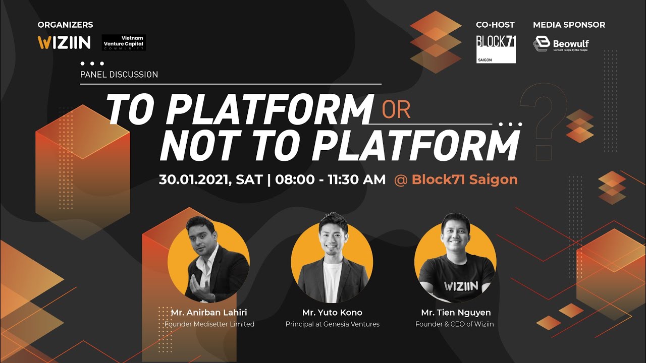 Wiziin x VVCC | Workshop: To Platform or Not To Platform - YouTube