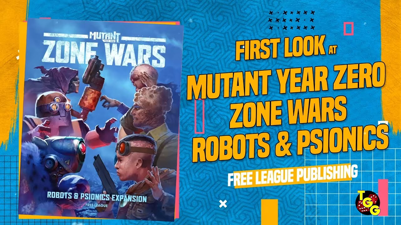 Mutant Year Zero: Zone Wars Robots & Psionics | Unboxing and First Look - YouTube