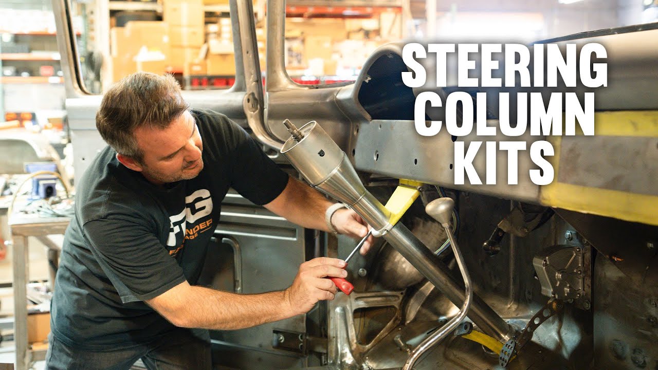 Bare Metal 1956 F100 & 1956 Panel Truck Update Video + New Steering ...