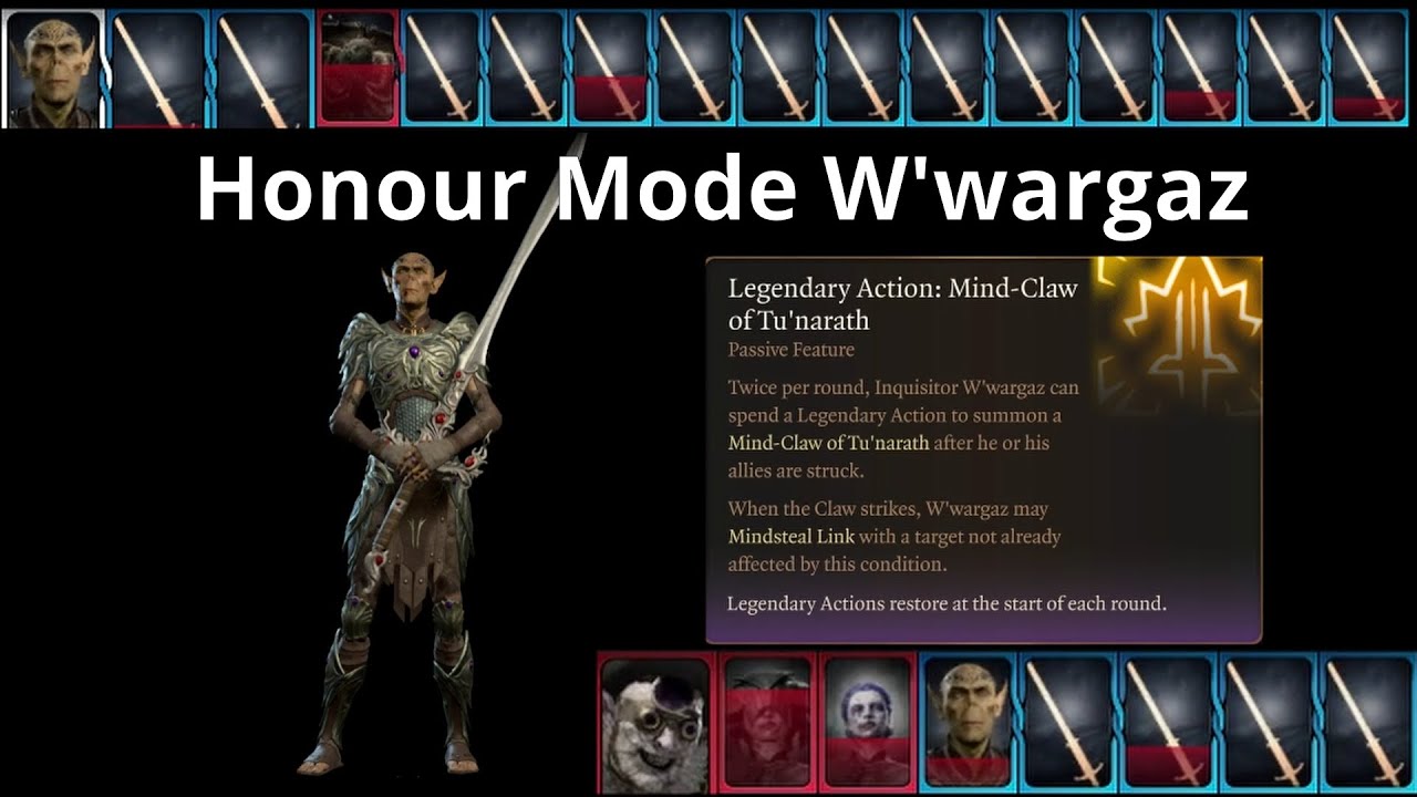 Playing as Honour mode W'wargaz is fun - YouTube
