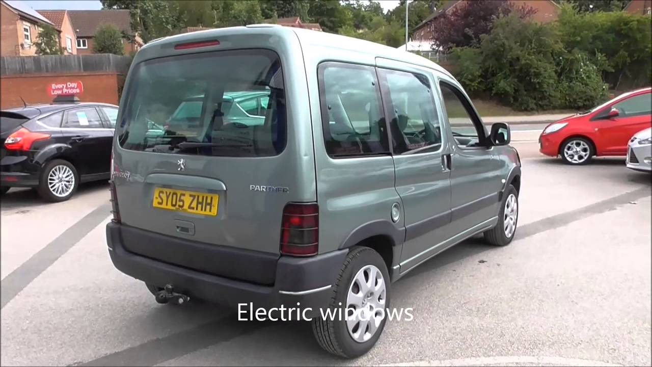 Peugeot PARTNER COMBI 2.0 HDi Escapade 5dr U302640 - YouTube