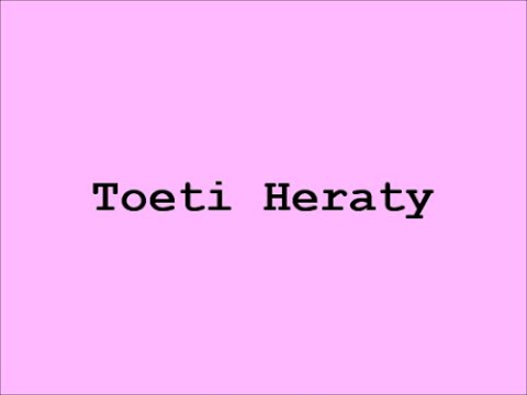 Post-scriptum, Toeti Heraty - YouTube