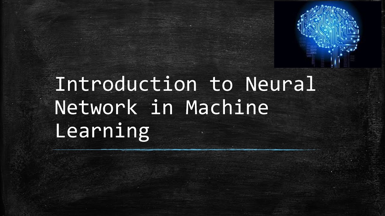 Neural Network in Machine Learning - YouTube