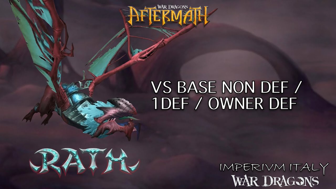 FESTIVE DRAGON RATH VS BASE NON DEF / 1 DEF / OWNER DEF - ImperivmItaly ...