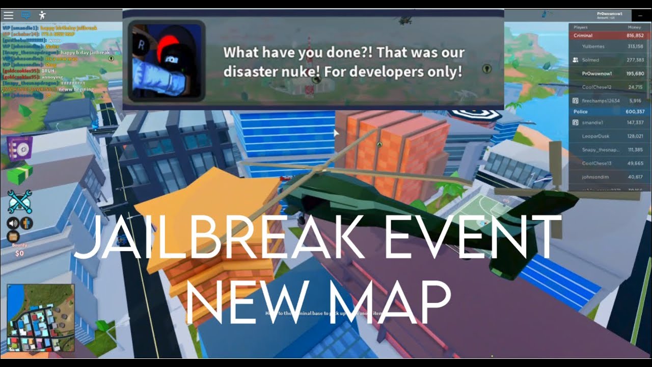 New Jailbreak 3 Year Anniversary Event! (New Map) - YouTube