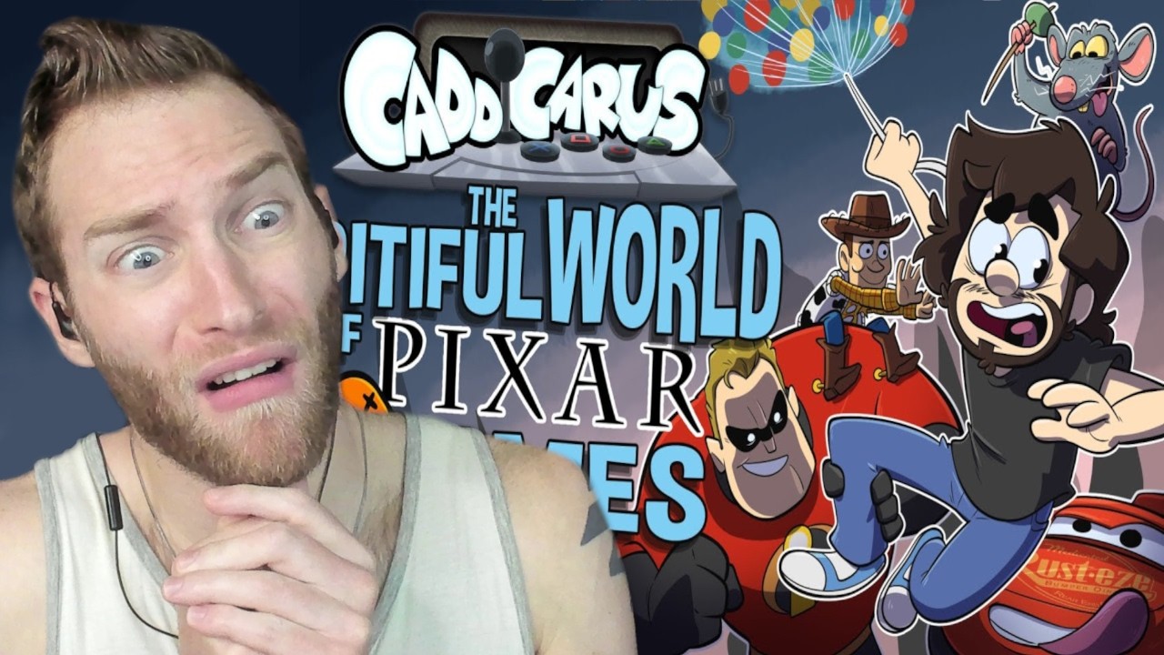 WHAT IS SPONS?! Reacting to "The Pitiful World of Pixar Games" by ...