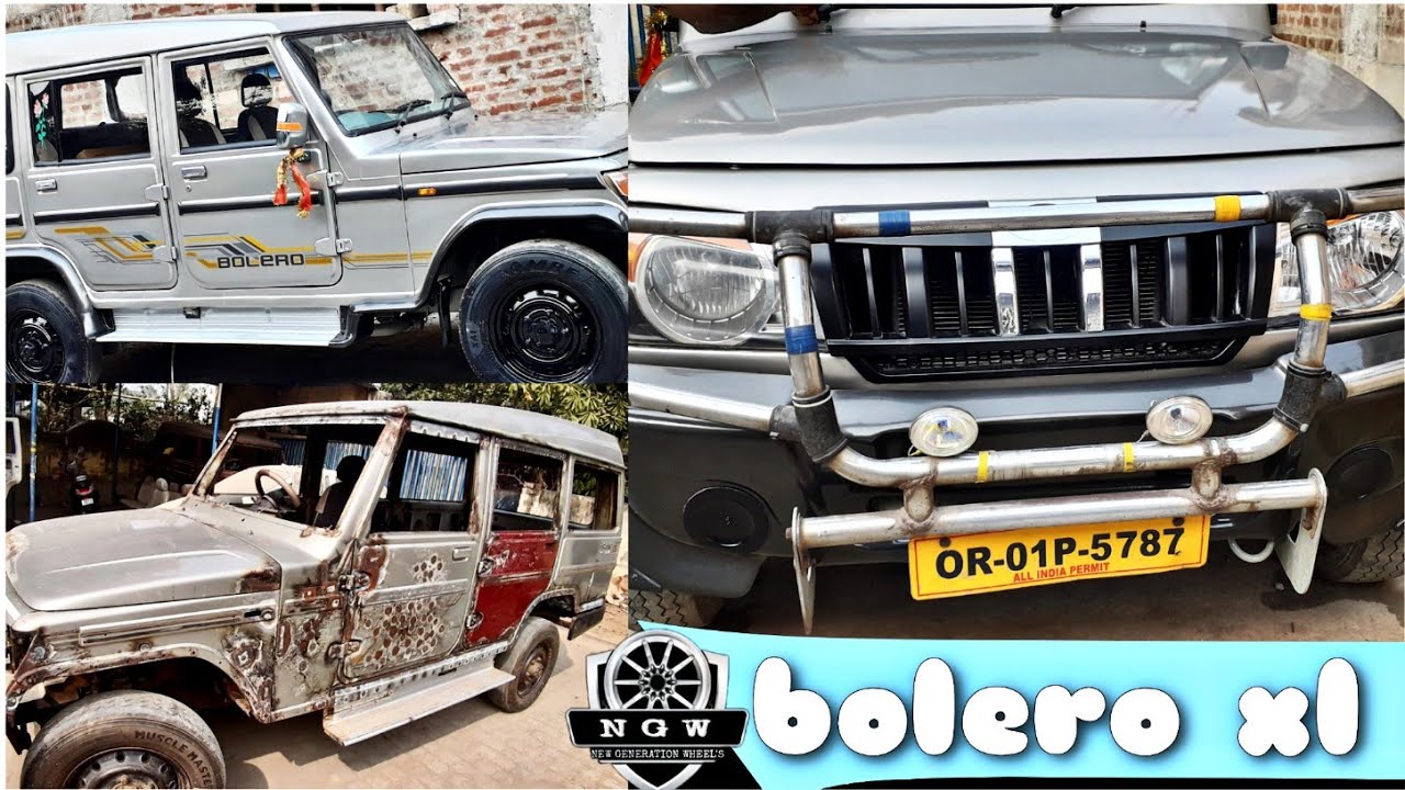 Full Restoration of bolero xl with graphics installation (mist silver ...