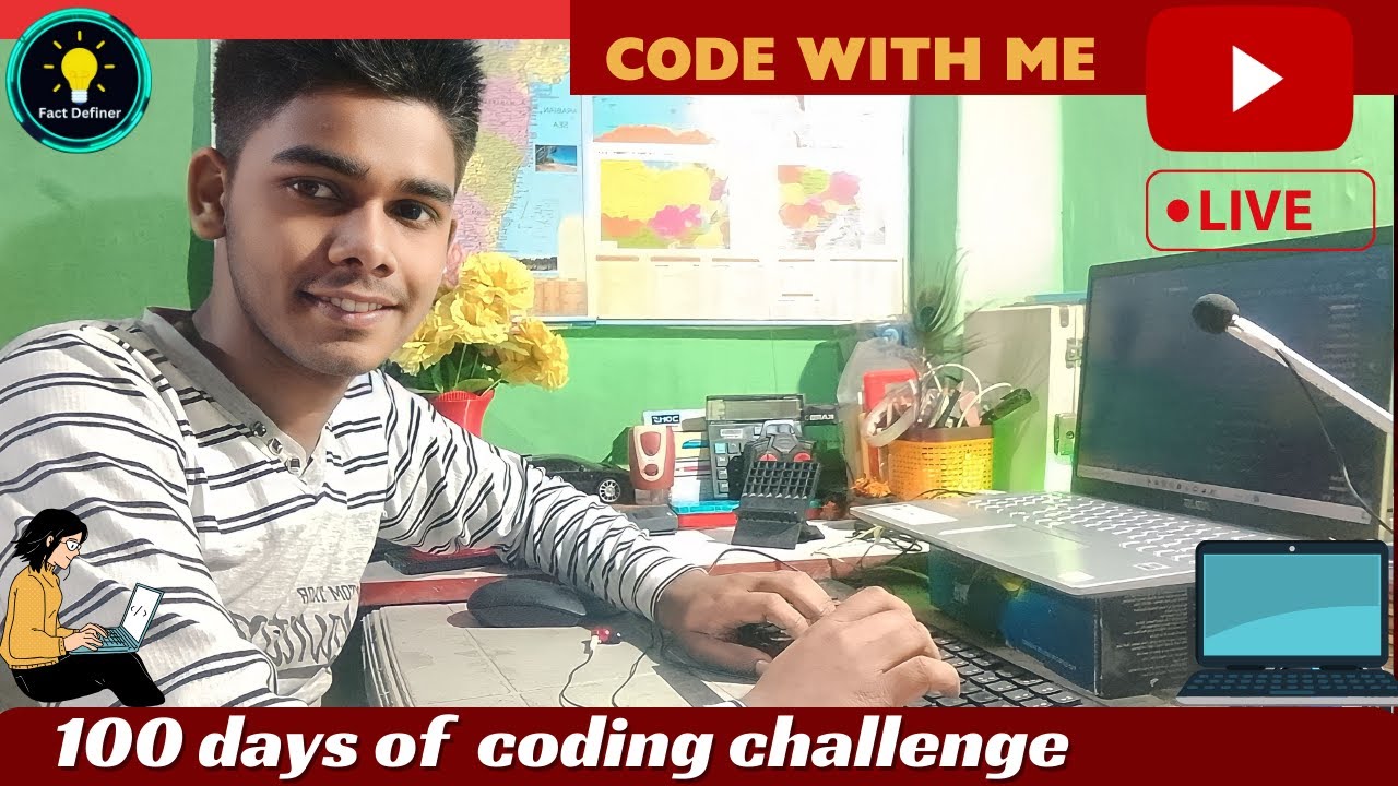🔴 Coding with me||100 days of coding challenge||#live#coding#study#shorts#shortsfeed - YouTube