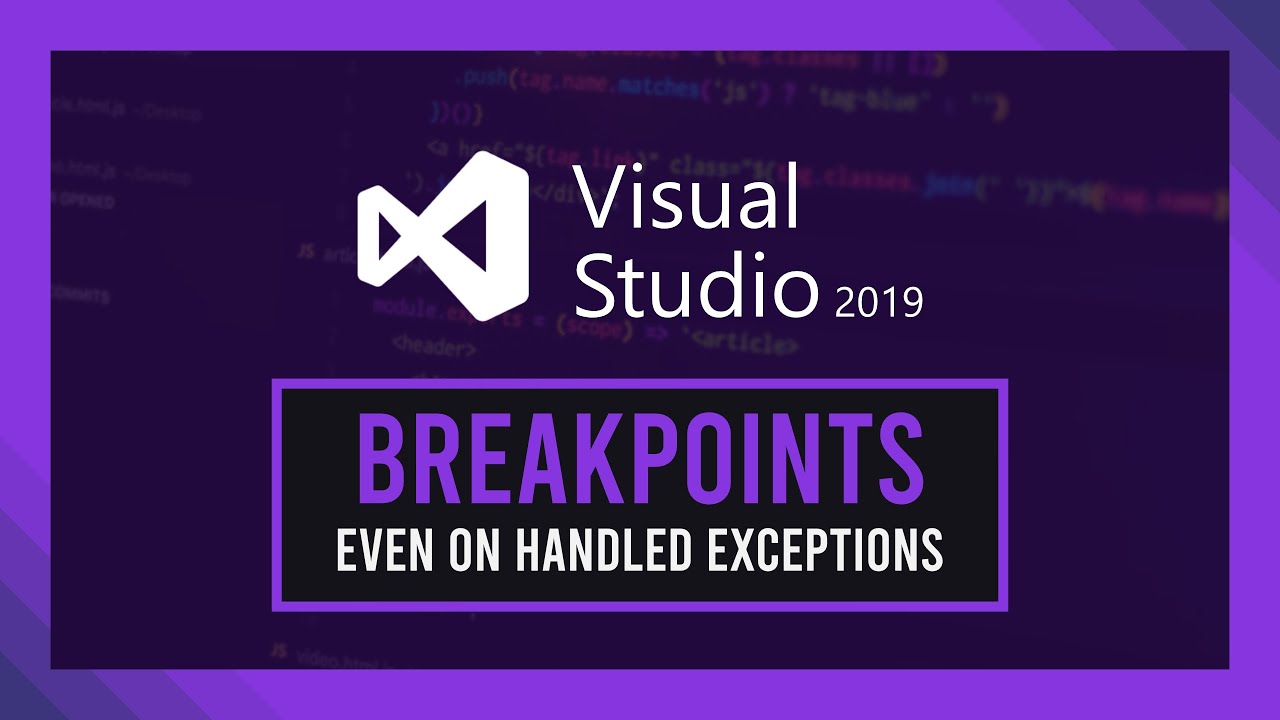 Break on ignored/handled exceptions | Visual Studio - Exception ... Break on ignored/handled exceptions | Visual Studio - Exception ...