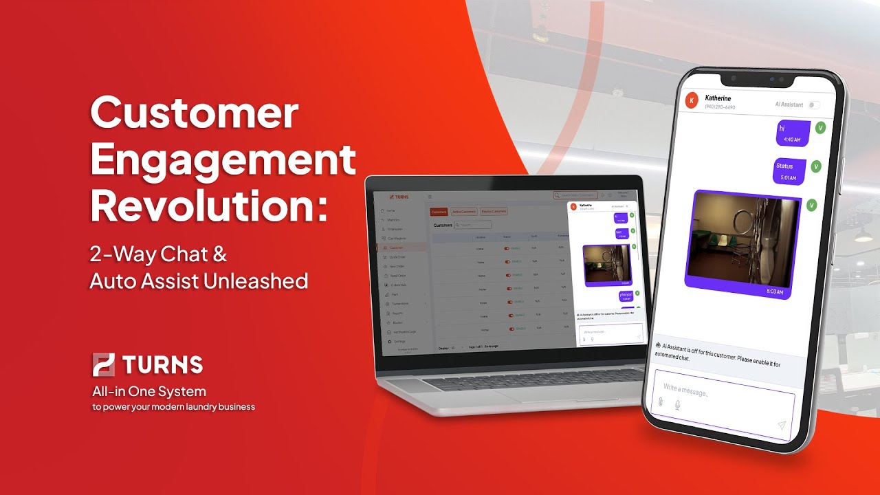 AI Powered 2 Way Chat Turns' New Feature Unleashed! | #drycleaning # ...
