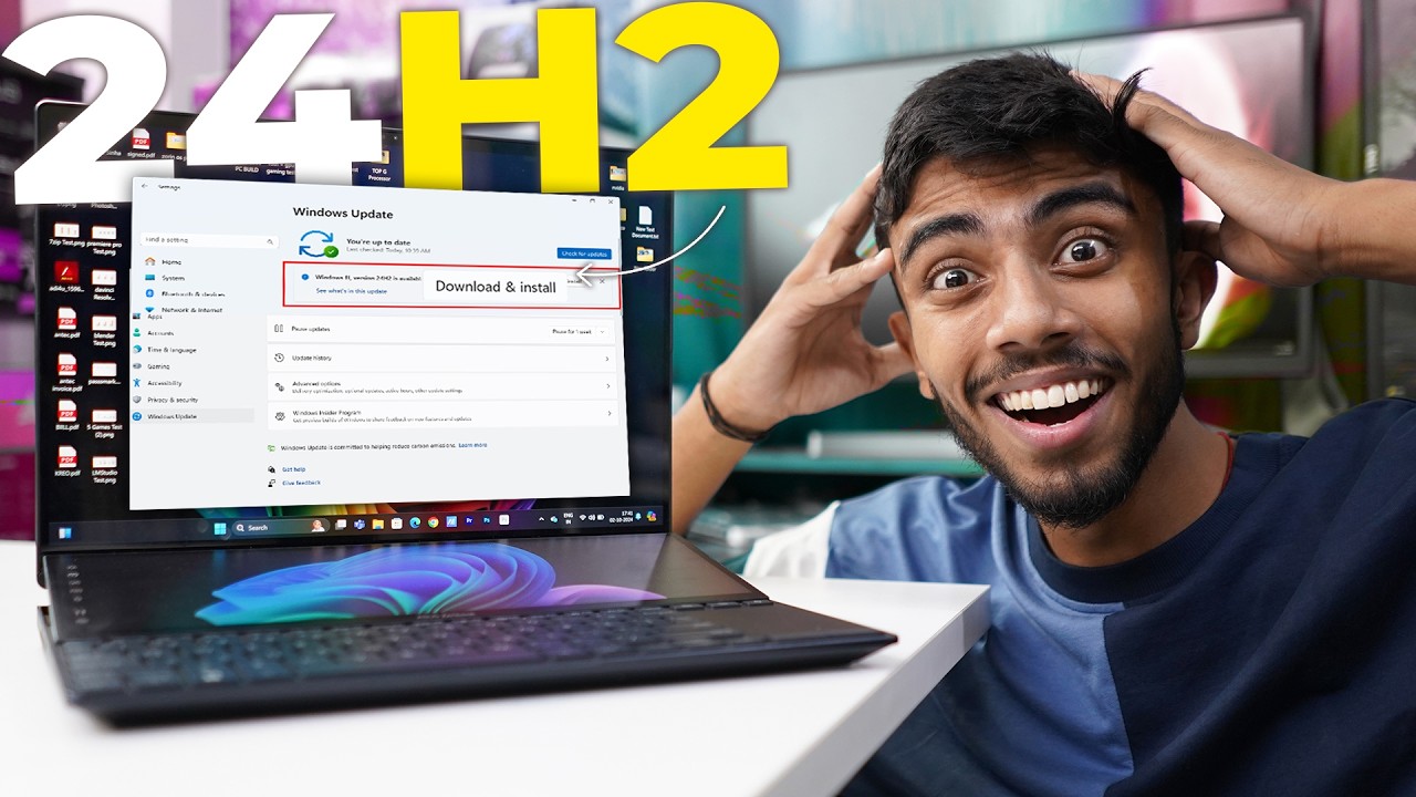 WINDOWS 11 24H2 RELEASED! 🔥Biggest Windows 11 Update - New Features ...