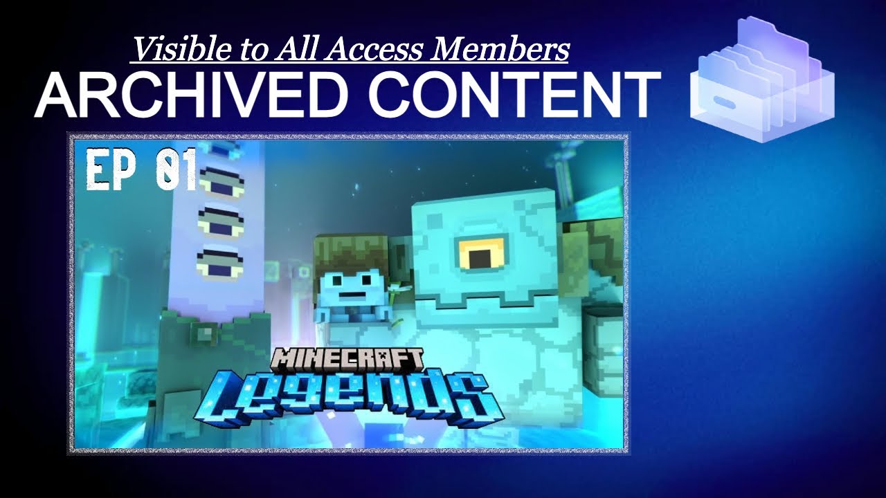 Minecraft Legends - Hero Training (Ep 01) - YouTube